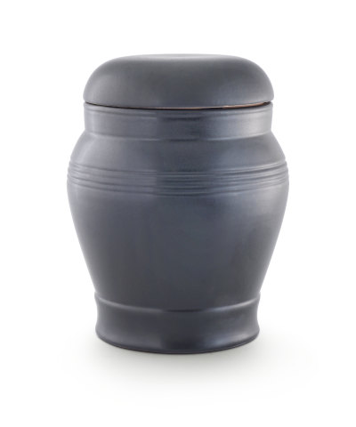 Keramikurne, glasurlose schwarze Keramik, vergänglich - Urnen ...